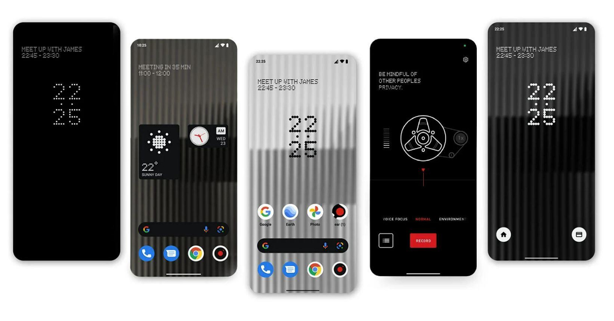 Ya puedes descargar el launcher de Nothing y tener una idea de cómo ...