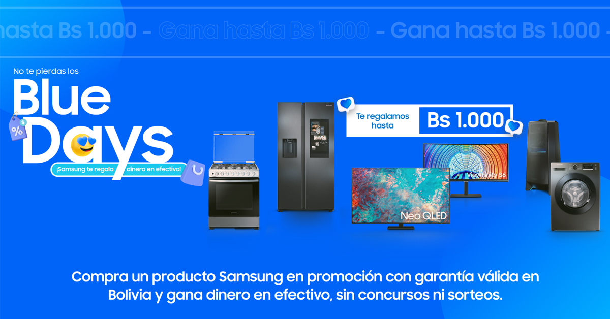 Blue Days para el hogar conectado: Samsung se adelanta con los regalos ...